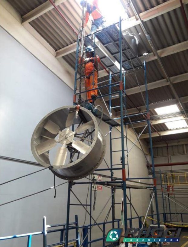 Ventiladores axiales - Paggi Ingenieros